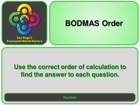 Ks3 Maths Mental Starters Number Various 3 Teaching Resources