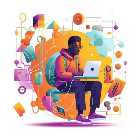 Inspired By App Possibilities Generative Ai Stock Illustration