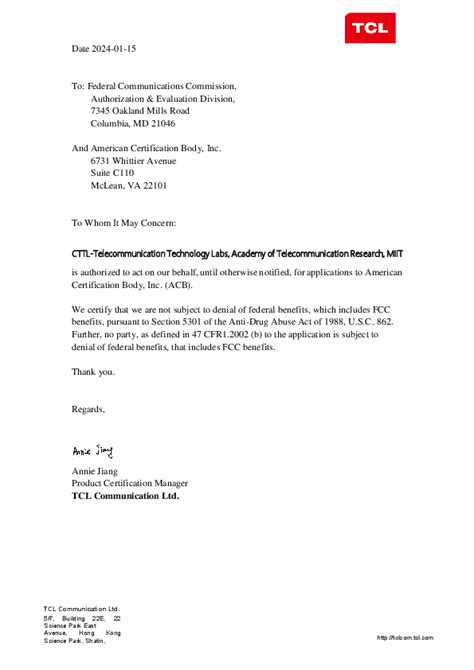 Tcl Communication Ltd T509a