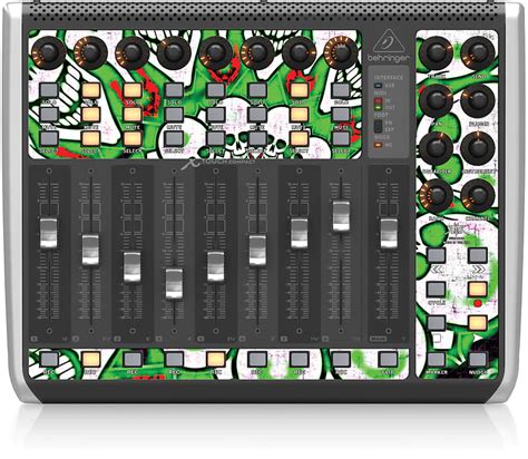 Midi Control Surface Skin Overlay Behringer X Control Compact Reverb