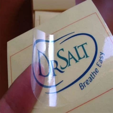 PVC Transparent Stickers Printing Services In Bengaluru ID 2853661384155