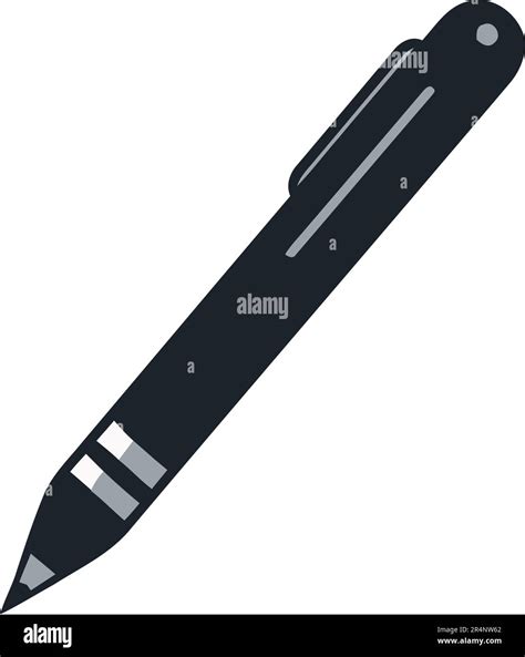 Ballpoint Pen Creates Simple Shapes Stock Vector Image And Art Alamy