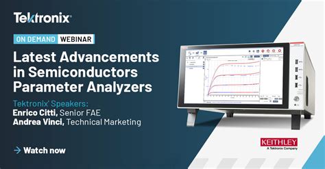 Tektronix Europe On Linkedin Tektronix Semiconductor Parameteranalyzers Technology