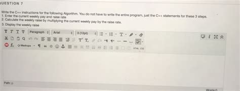 Solved Question 1 Complete The Program By Entering The
