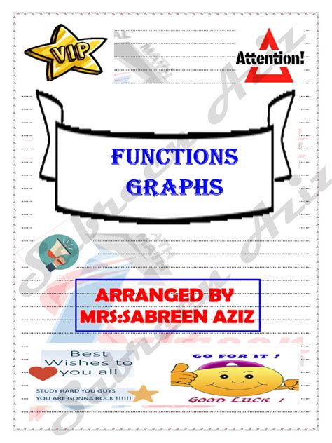 Functions Graphs Blank Pdf