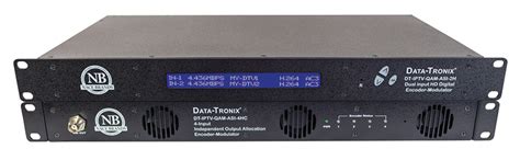 data tronix dt iptv qam asi 4hc encoder modulator