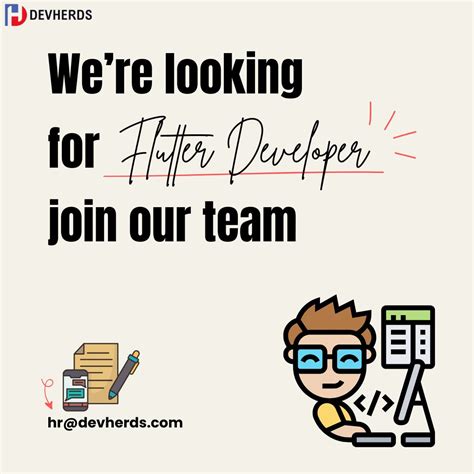 flutterdeveloper hiring mobiledevelopment techjobs flutter
