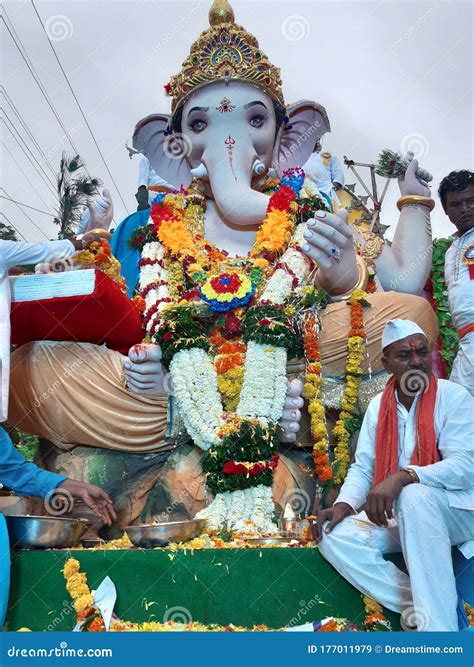 This A Photo Of Lord Shree Ganesh Editorial Stock Image Image Of