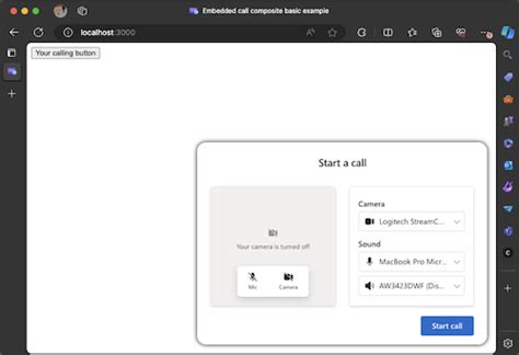 使用 Acs Ui 程式庫 Javascript 套件組合搭配 Teams 通話佇列和自動語音應答 An Azure Communication Services Tutorial