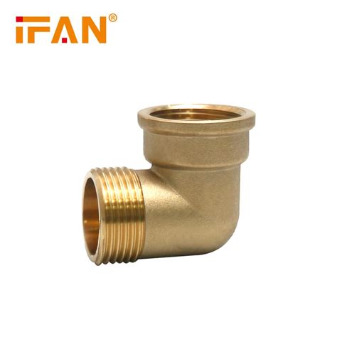 Brass 90 Degree Male Elbow Construction Company