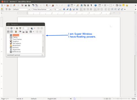 Does Libreoffice Have An Outline View Similar To Microsoft 2010 Ask Ubuntu