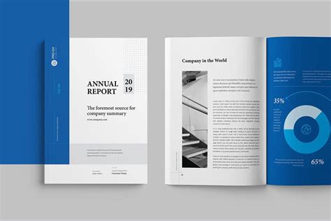 50 Annual Report Templates Word And Indesign 2021