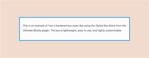 How To Add Border Around Text In WordPress Ultimate Blocks