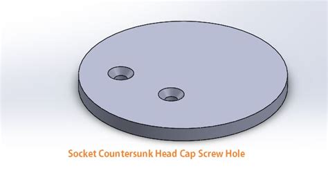 How To Use Solidworks Hole Wizard Tool For Creating Designs