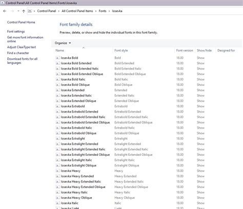 Iosevkas Font Version Is Shown As 180 In Windows Fonts · Issue 1424 · Be5invisiosevka · Github