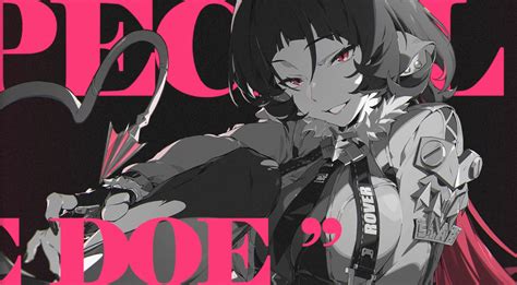 Jane Doe Zenless Zone Zero Zenless Zone Zero Highres Official Art