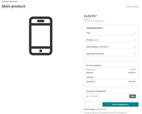 exploring shopware custom products in shopware 6 firebear
