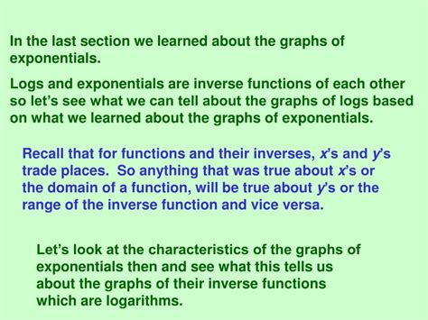 PPT Logarithmic Functions PowerPoint Presentation Free Download ID