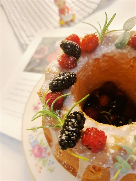 레몬구겔호프 홈베이킹산딸기 레몬케이크미니케이크