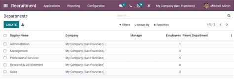 Configuration In Odoo 15 HR Recruitment Odoo V15 Enterprise