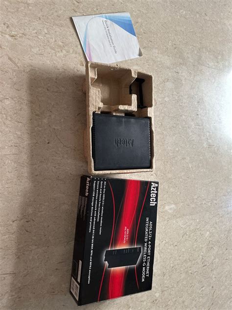 Aztech Adsl Router Computers And Tech Parts And Accessories Networking On Carousell