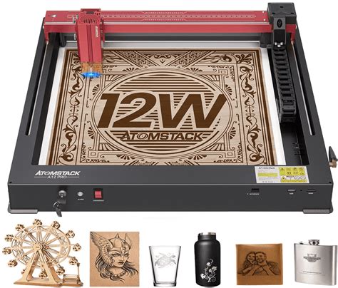 Atomstack A12 Pro Optical Power 12w Unibody Frame La Ser Engraver