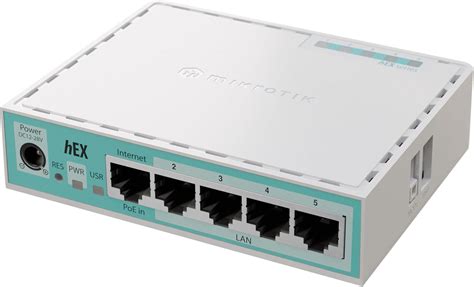 Mikrotik Hex Refresh E50ug 5 Port Rj45 Managed Switch Linux 24v Dc