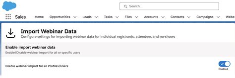 Integrate Salesforce With Webex App