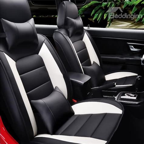 Top Leather Simple Design Stitching Color Front Single Seat Universal