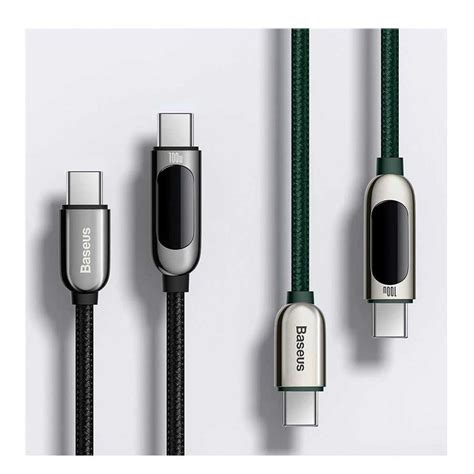 قیمت و خرید کابل تبدیل 1 متری Usb C به Usb C بیسوس مدل Display Catsk B01 یاس ارتباط