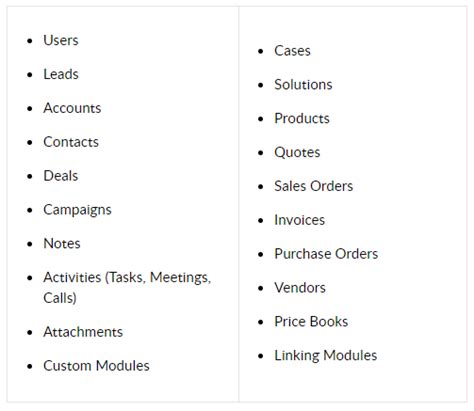 How To Migrate Data Between Zoho Crm Accounts