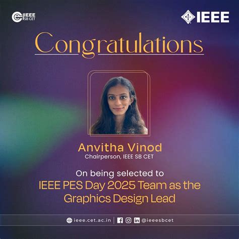 Ieee Sb Cet On Linkedin Pesday2025