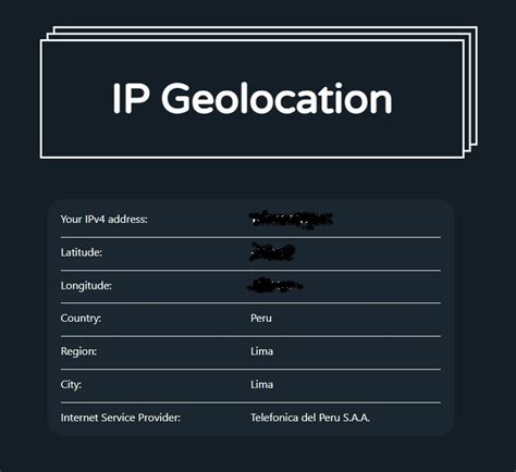 Github Andremude React Ip Geolocation Geolocate Your Ip Address Detailing Your Latitude