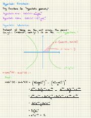 Understanding Hyperbolic Trig Functions Exploring Identities Course Hero