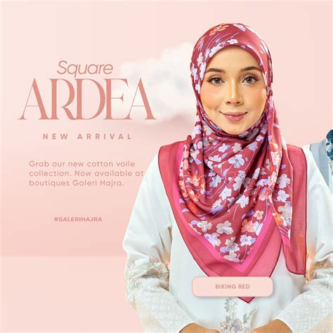 Galeri Hajra On Instagram Bawal Ardea Cotton Voile Premium Bidang 48 Harga Promosi Rm 19