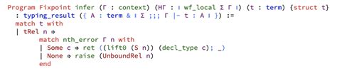 Type Inference Function Excerpt Download Scientific Diagram