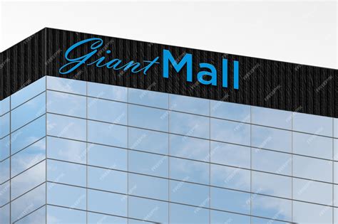 Premium Psd Building Logo Mock Up