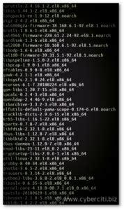 How To Check And List Installed Packages In CentOS Linux NixCraft