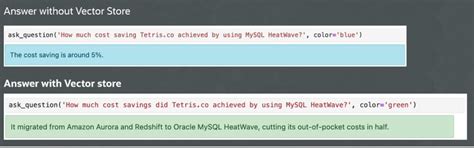 Introducing Vector Store And Generative Ai In Mysql Heatwave