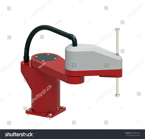 Scara Robot D Render Isolated On Stock Illustration Shutterstock