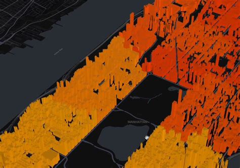 Heat Vulnerability Index In Manhattan By Milan Janosov