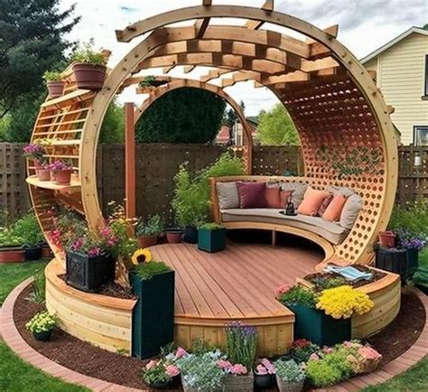 دکوراسیون چوبی فضای باز فن و هنر