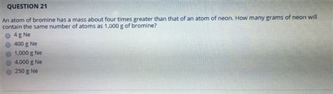 solved question 22 the following data describes an initial