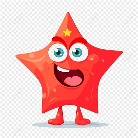 빨간 별 벡터상표만화클립 아트 Png 일러스트 무료 다운로드 Lovepik