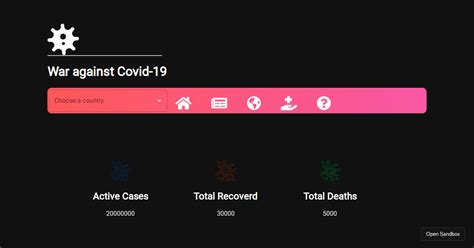 Hackathon Codesandbox