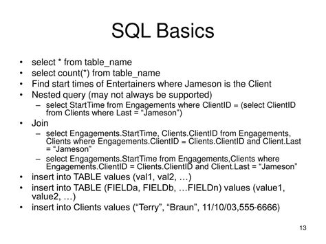 ppt sql databases and ensembl modules powerpoint presentation free