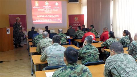 Међународни курс цивилно војне сарадње Министарство одбране Републике Србије