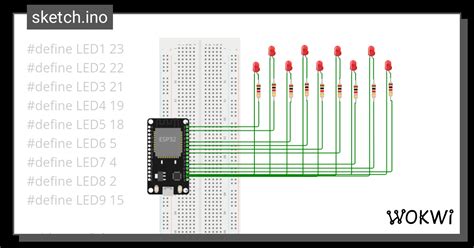 Projek 4 Wokwi Esp32 Stm32 Arduino Simulator