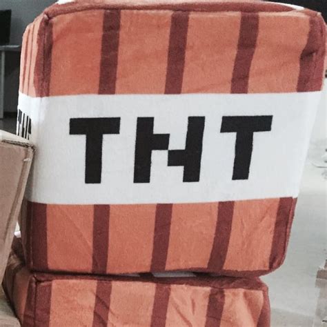 Minecraft Grass Block Tnt Plush Hobbies And Toys Toys And Games On Carousell