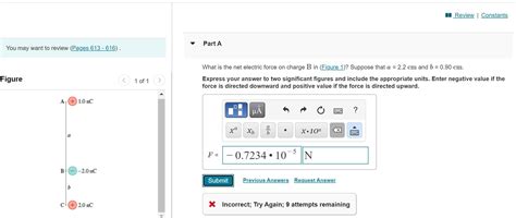 Solved I Review Constants Part A You May Want To Review Chegg